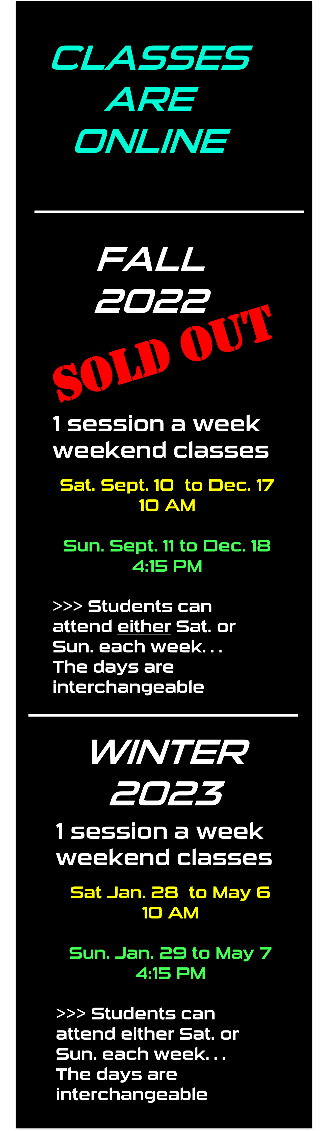 Schedule Page Schedule Page